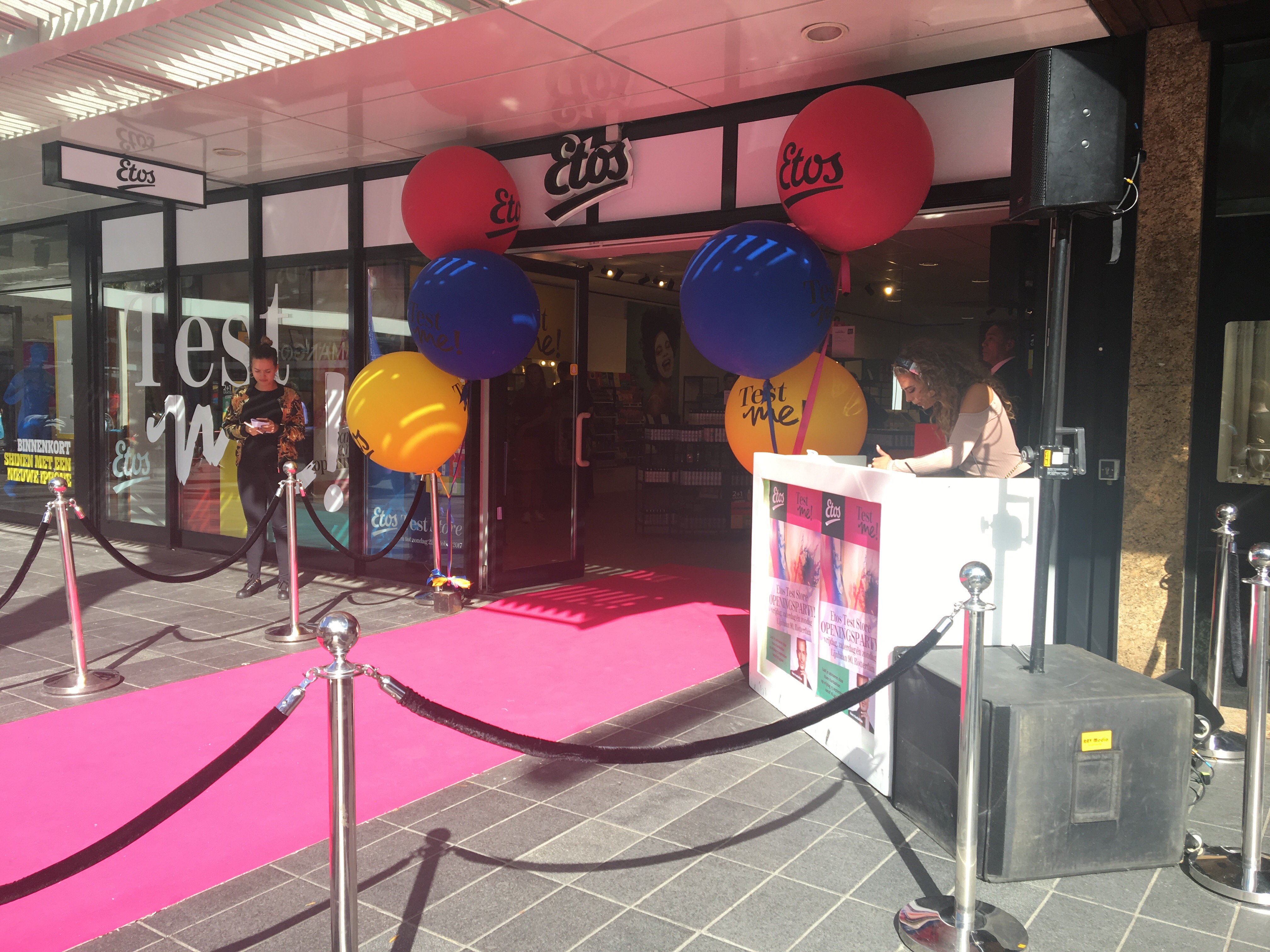 Opening eerste Etos ‘Test Me’ Store in Nederland